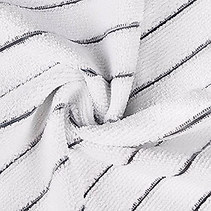 AIDEA Kitchen Towels, Absorbent Dish Towels for Kitchen, Soft Dish Towels for Home, Multi-Purpose Cloths for Household Cleaning and Drying-8PK, 12”x12”