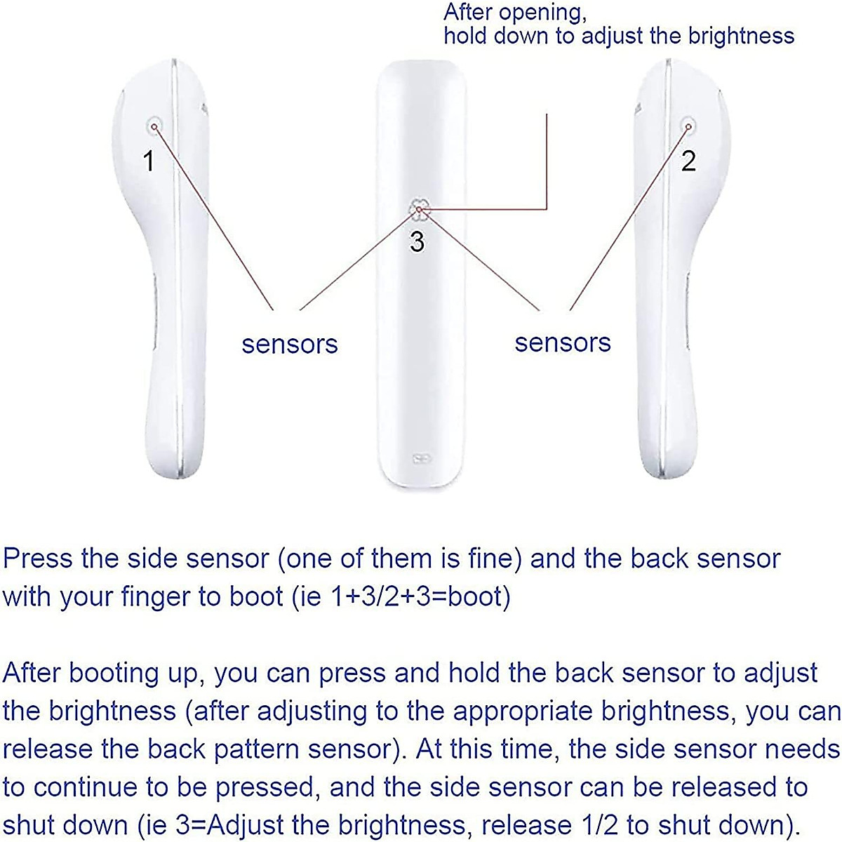 KTTR Handheld Vascular Display Instrument,Red Light Vein Finder, Vein Illumination Detector for Easy Finding Subcutaneous Veins Device for Hospitals Clinics Use