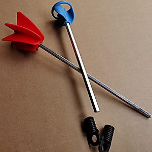 Paint Mixer Drill Attachment for 1-Gallon Containers，Mini Epoxy Cement Power Mixer Stirres Drill Tool for Mixing Quarts or Gallon Mixing Tools(2 Pack)