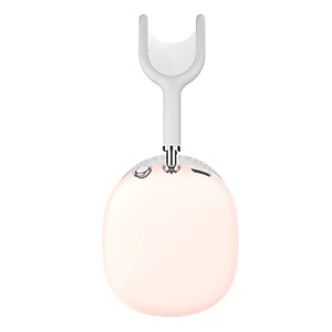 Headphone Cover Compatible with AirPods Max Wireless Earpads Colorful Bumper Protective Frame Sleeve Protector Shell for AirPods Max, Fashion and Shock-Proof (Pink)