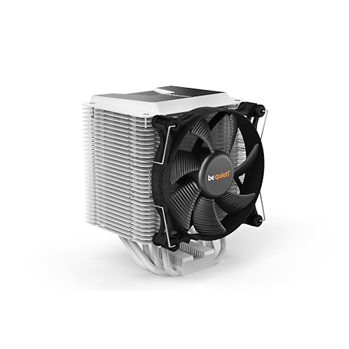 be quiet! Shadow Rock 3 White 190W TDP CPU Cooler | Intel-1700 1200 2066 1150 1151 1155 2011-3 Square ILM | AMD AM4 | Black | BK005