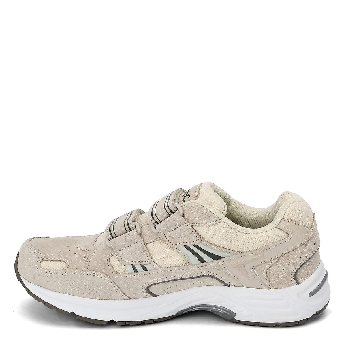 Vionic Tabi Women's Orthotic Walking Shoe - Strap Cl Cream Suede - 10.5 Medium