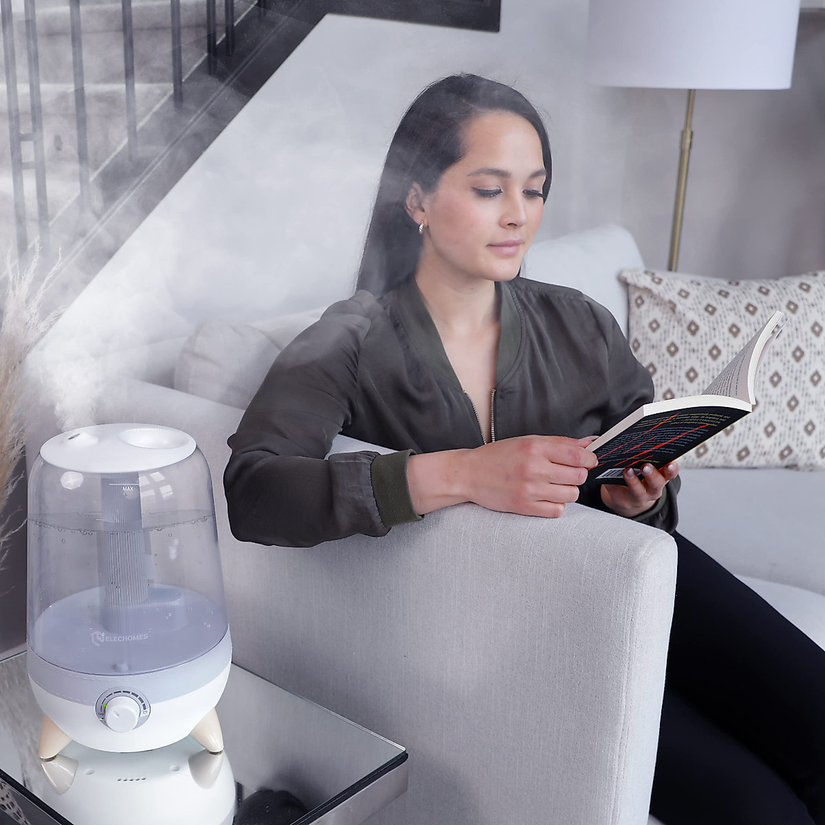 Elechomes Humidifier for Bedroom (US3501)