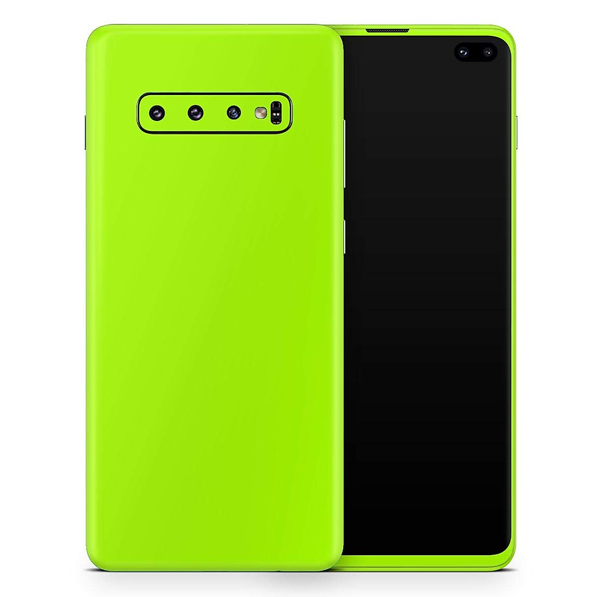 DesignSkinz Solid Green V3 Protective Vinyl Decal Wrap Skin Cover Compatible with The Samsung Galaxy S20 (Screen Trim & Back Glass Skin)