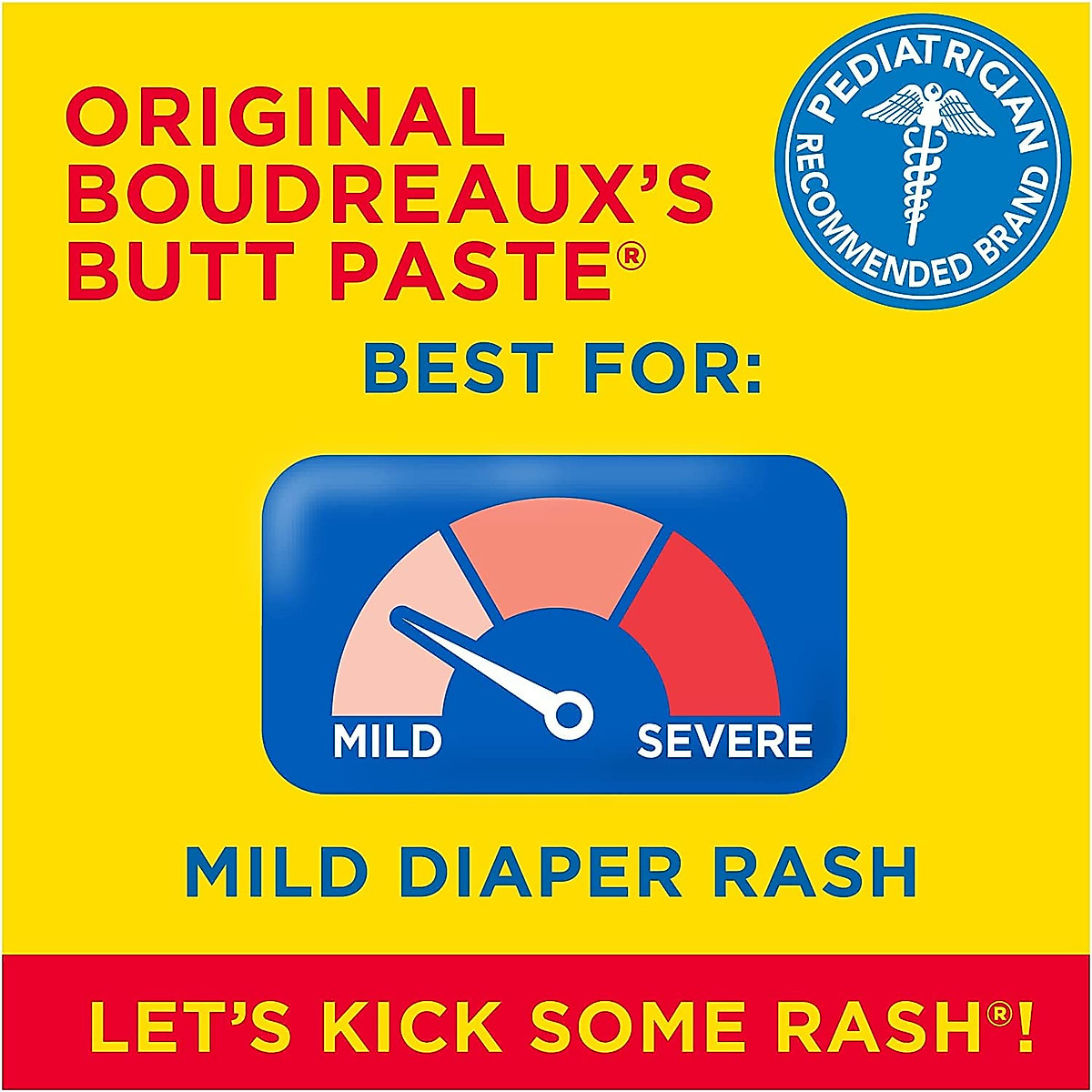 Boudreaux Butt Paste Original Diaper Rash Ointment - 2 oz