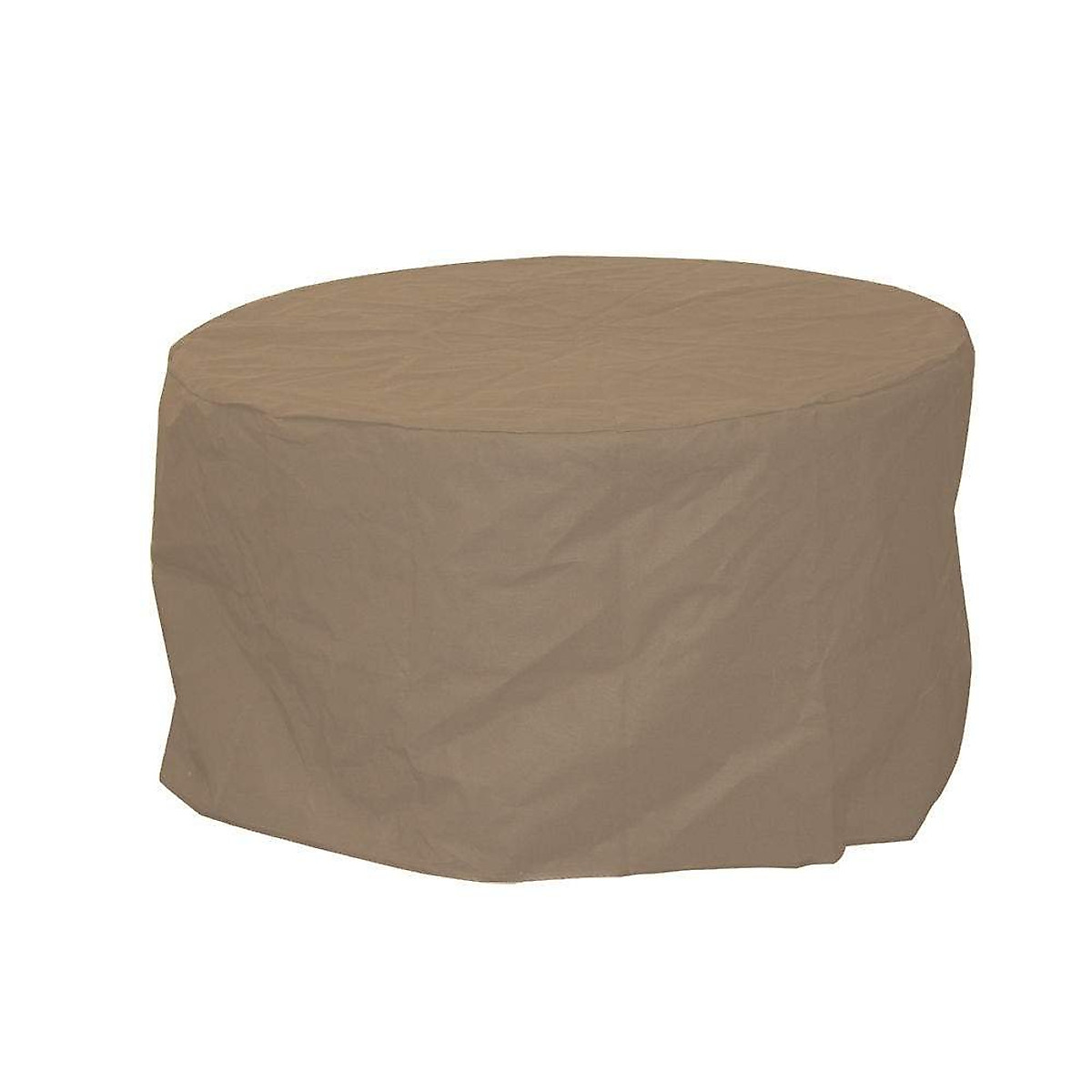 The Outdoor GreatRoom Company Tan Round Protective Cover for SF-32-K Fire Pit Table