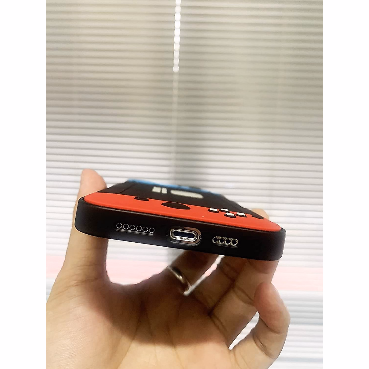 ZBDLXMD Compatible with iPhone 11 Case for Boys Kids Men, 3D Cool Video Game Controller Button Type Personalized Full Body Full Camera Protection Protective Cover Soft Cute, Blue