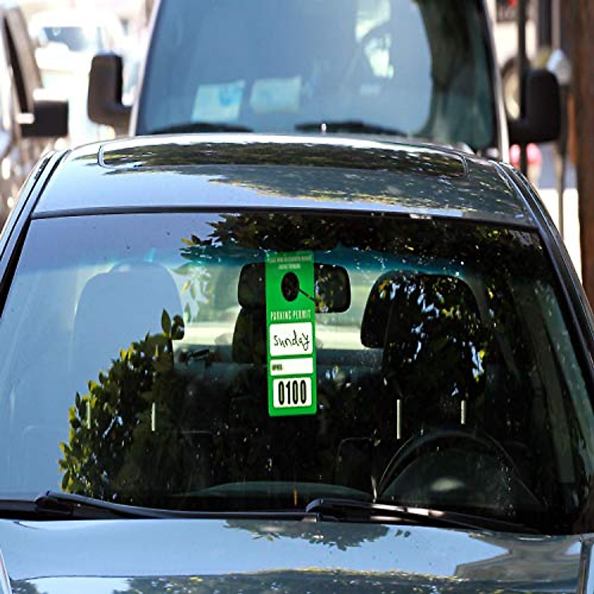 Parking Permit Hang Tags - Pack of 100 for Vehicles