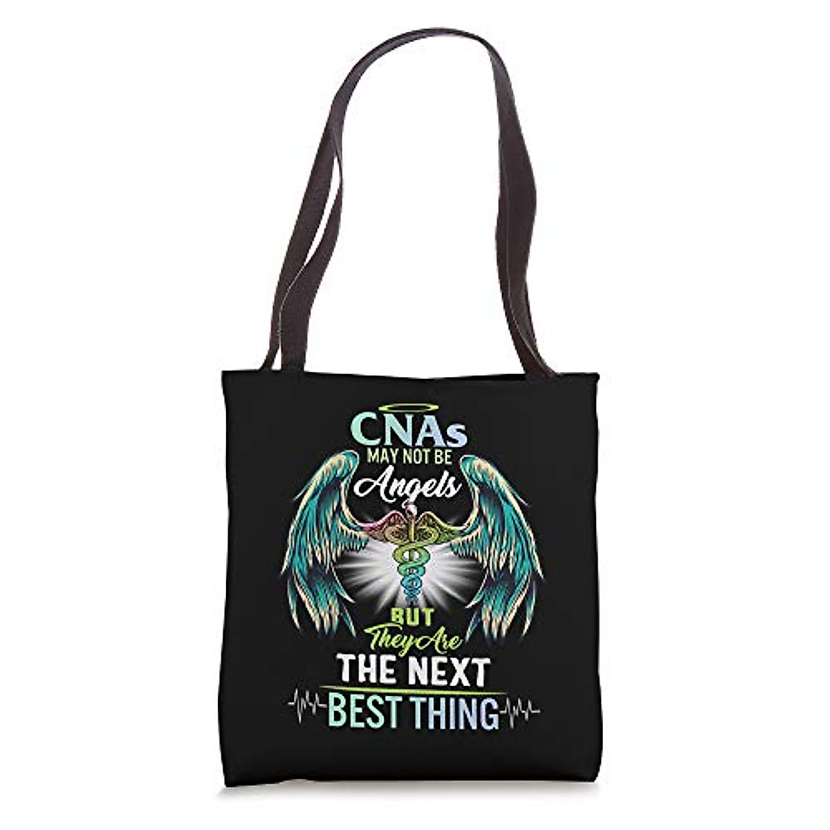 CNA Nurse For Women Angels Nursing School Nurses Week Mother Tote Bag
