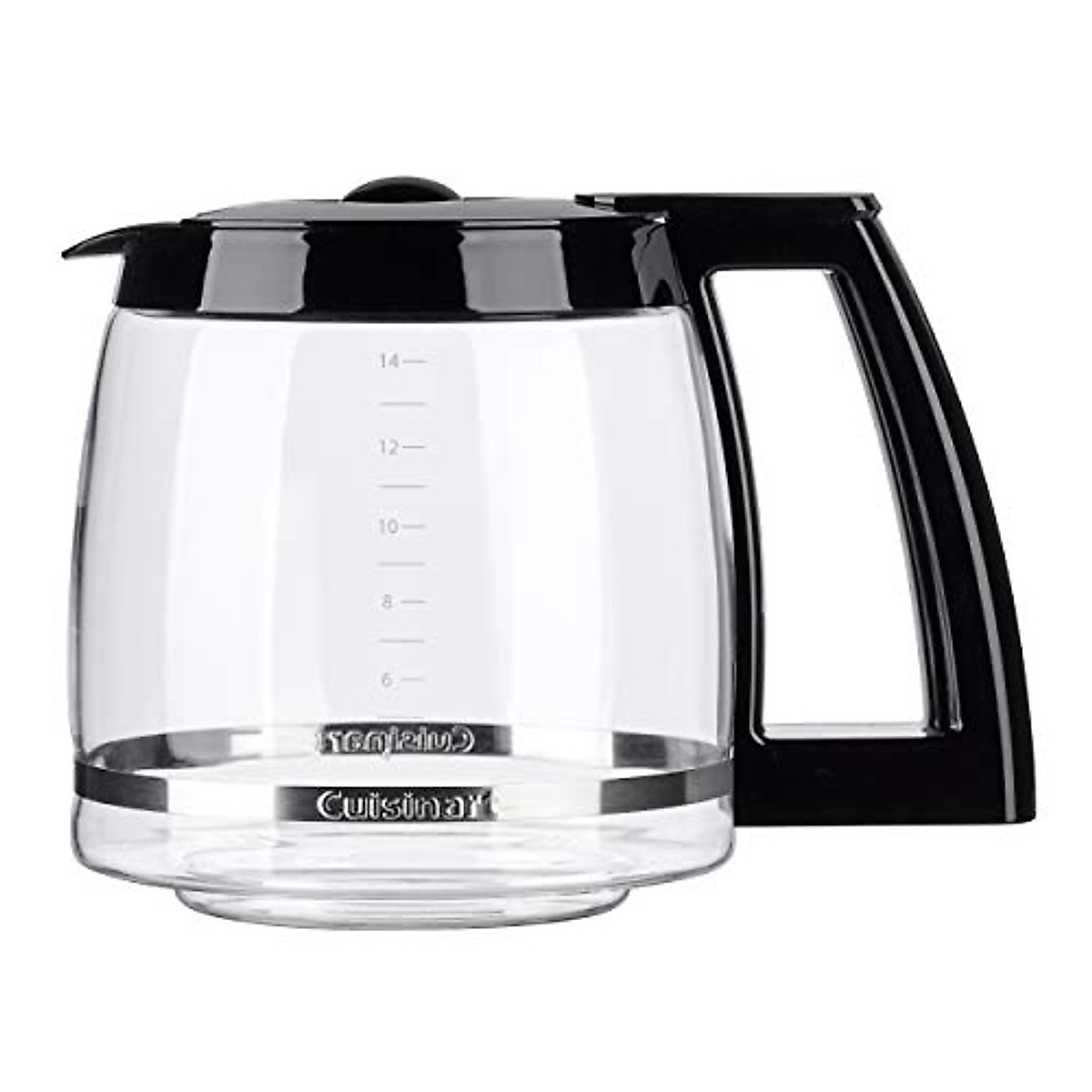 Cuisinart DCC-T20 14-Cup Programmable Coffeemaker Touchscreen, Black