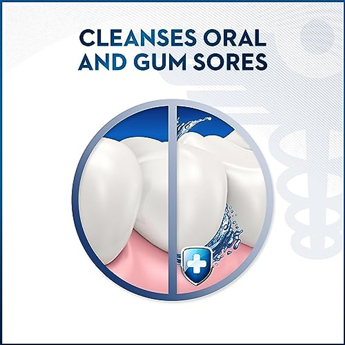 Oral-B Mouth Sore Mouthwash Special Care Oral Rinse, Hydrogen Peroxide Mouthwash, 16 fl oz, Mouthwash Alcohol Free