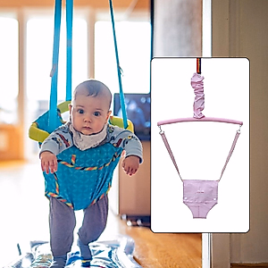 CargoTi Baby Jumper with Stand Baby Bouncer Easy Set-Up Baby Exerciser for Active Babies Suitable for Indoor and Outdoor Natural