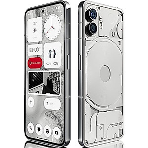 Nothing Phone (2) - 256 GB + 12 GB Ram, Glyph Interface, OS 2.0, 50 MP Dual Camera,OIS, 6.7” LTPO OLED Display, 4700mAh Battery, Water Resistant IP54, LTE, GSM only, Android Phone, White