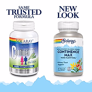 SOLARAY Continence Max w/ Flowtrol, Veg Cap (Carton) | 90ct