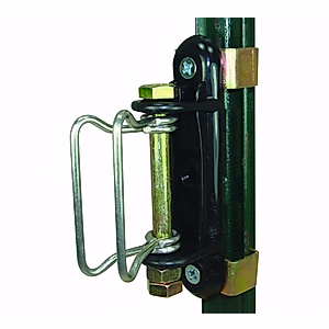 Field Guardian T-Post Polytape Corner/End Insulator, 2-Inch, White