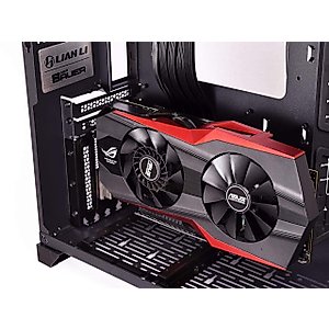 Lian Li O11D-1X Vertical GPU Bracket KIT PCI-E 3.0 for O11 Dynamic Only (NOT Compatible with PCI-E 4.0 VGA Card)