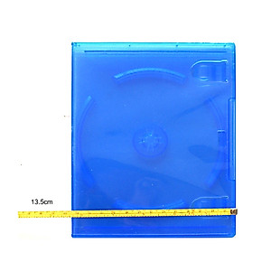 Ambertown 3 x Compatible Replacement CD DVD Game Case Box for Sony Playstation 4 PS4