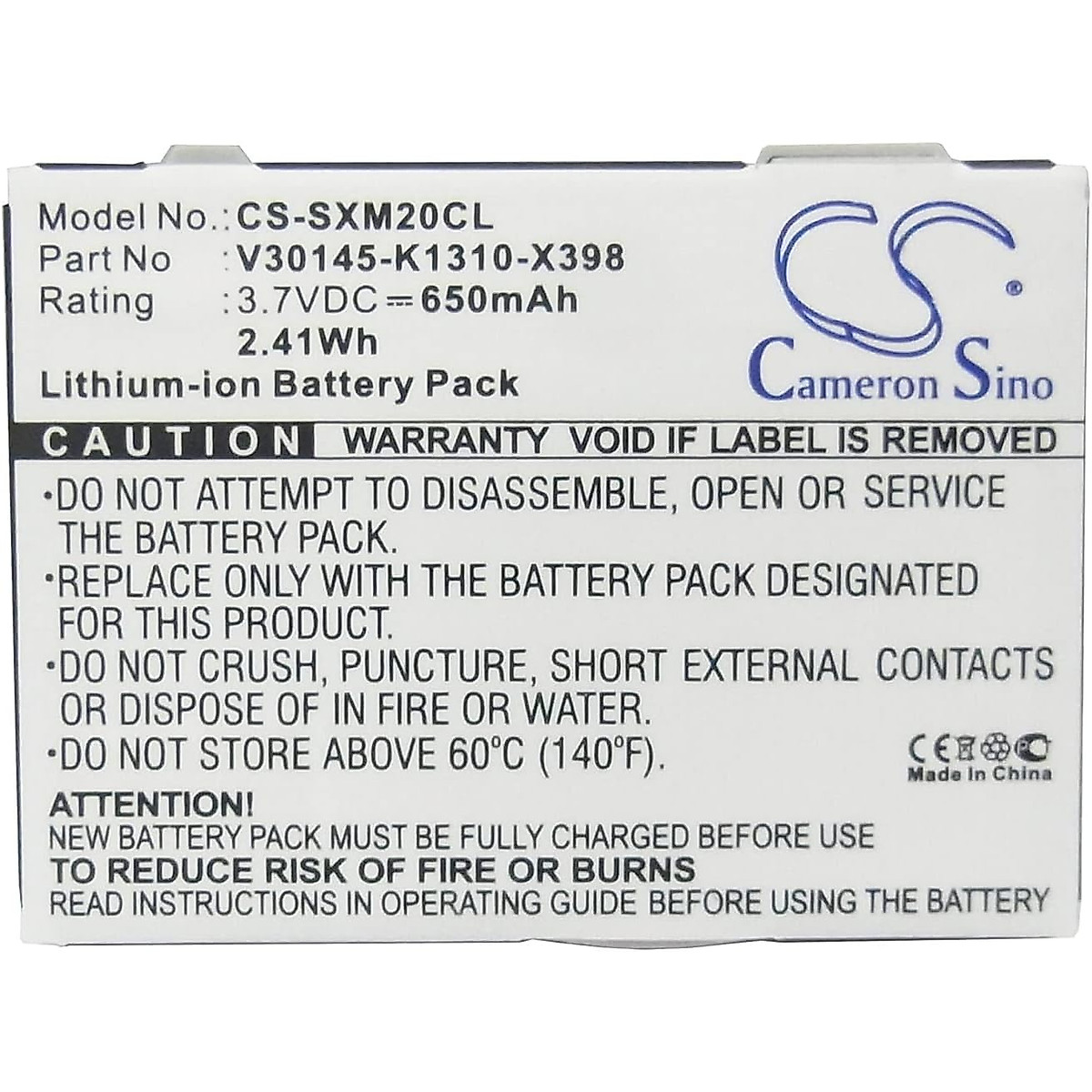 VINTRONS Replacement Battery for Siemens Gigaset M2, Gigaset M2 EX, Gigaset M3