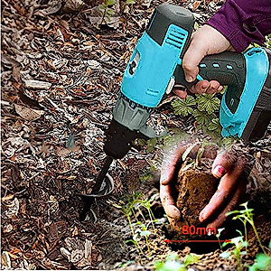 Auger Drill Bit 3" X 10" Flower Bulb Auger Rust Earth Auger Bit Auger Spiral Drill Bit for Planting Bedding Bulbs Seedlings Post or Umbrella Hole Digger for Hex Drive Drill Garden Grass Plug Plant