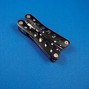 Tools of Life® Multitool Deluxe Black-Multi Tool Pouch Folding Hand Tool, Multifunction, Multipurpose Survival Tool with Gift Box