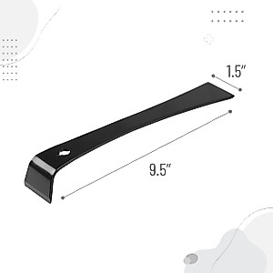 Bates- Pry Bar Scraper, 9.5-Inch, Carbon Steel, Pry Tool, Scrape and Pry Bar, Metal Pry Tool, Flat Pry Bar, Beekeeping Equipment Bee