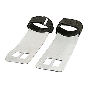 Pullup Hand Grips, Gymnastic Leather Hand Wrist Wrap Protection Ideal for Weightlifting, WODs, Olympic Lifting and Gymnastics (X-Small)