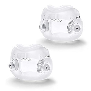 Roya Medical DreamWear Replacement Full Face Cushion Medium Wide, Pack of 2, 1.0 Count