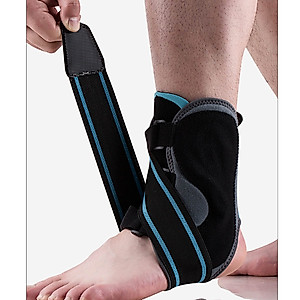 Ankle Support Brace Inside and Outside Support for Pain Relief Injury Recovery Strain or Sprain Tendonitis Post-op Cast Support and Injuryprotection for Women and Men Ankle Brace,Small