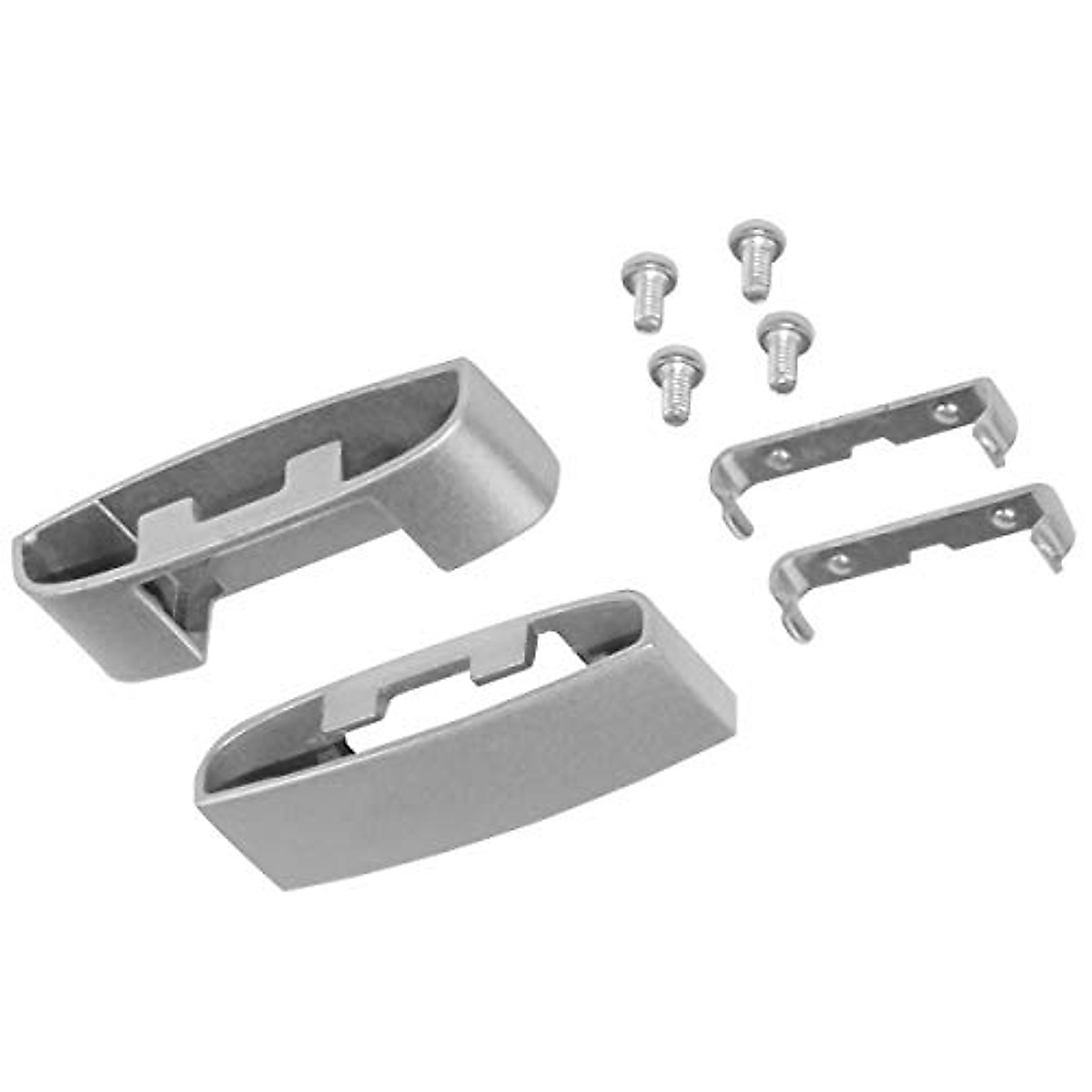 Adhiper Metal Hinge Repair Studio2 Replacement Headband Metal Hinge Parts Compatible with Dr. Dre Studio 2.0 Headphones (Silver)