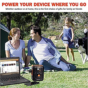111Wh Portable Power Station, Takki Camping Solar Generator Power Bank with AC Outlet USB DC Port, Portable Charger Battery Pack for Fan, Camping, Laptop, School, Home, Emergency Backup
