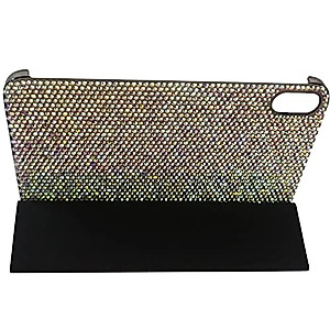 Teazgopx Bling Rhinestone iPad Mini 6th Generation Case 2021 iPad Mini 8.3 Inch Case - Over 4100 High Quality Hand Glued Diamond,Glitter Sparkle Fashion Luxury Shiny Crystal Hard Shell for women girls