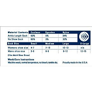 AERO|TECH|DESIGNS | Coolmax Athletic Socks | Low-Cut No-Show | Adult Unisex | X-Large | White