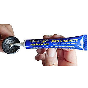 Pintwood Pro Wheels for Derby Car Racing | Deep Hub Stores Graphite | from Pinewood Pro