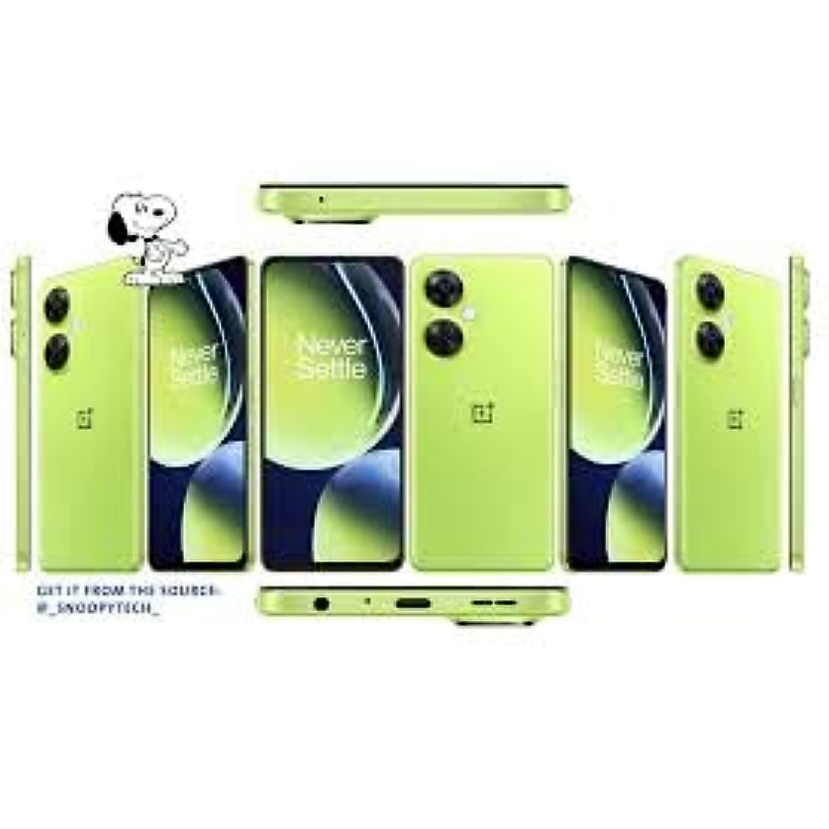 OnePlus Nord CE 3 Lite 5G Dual-SIM 256GB ROM + 8GB RAM (GSM only | No CDMA) Factory Unlocked 5G SmartPhone (Pastel Lime) - International Version