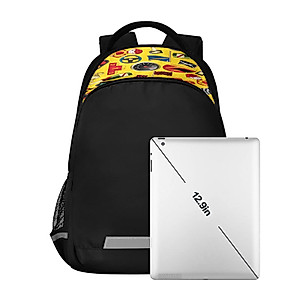 Dussdil F1 Race Car Backpack Boys Kids Backpacks 16 inch Casual Daypack Back Pack Laptop Bag Double Zipper Travel Sports Bags with Adjustable Shoulder Strap Backpack