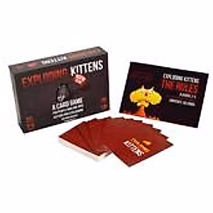 NSFW by Exploding Kittens - Card Games for Adults & Teens - A Russian Roulette Card Game (Package May Vary)