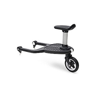 Bugaboo Butterfly Comfort Wheeled Board +, Compatible with Bugaboo Butterfly Pushchair, Buggy Board with Removable Seat for Toddlers, Sit and Stand Option and Flexible Board Position