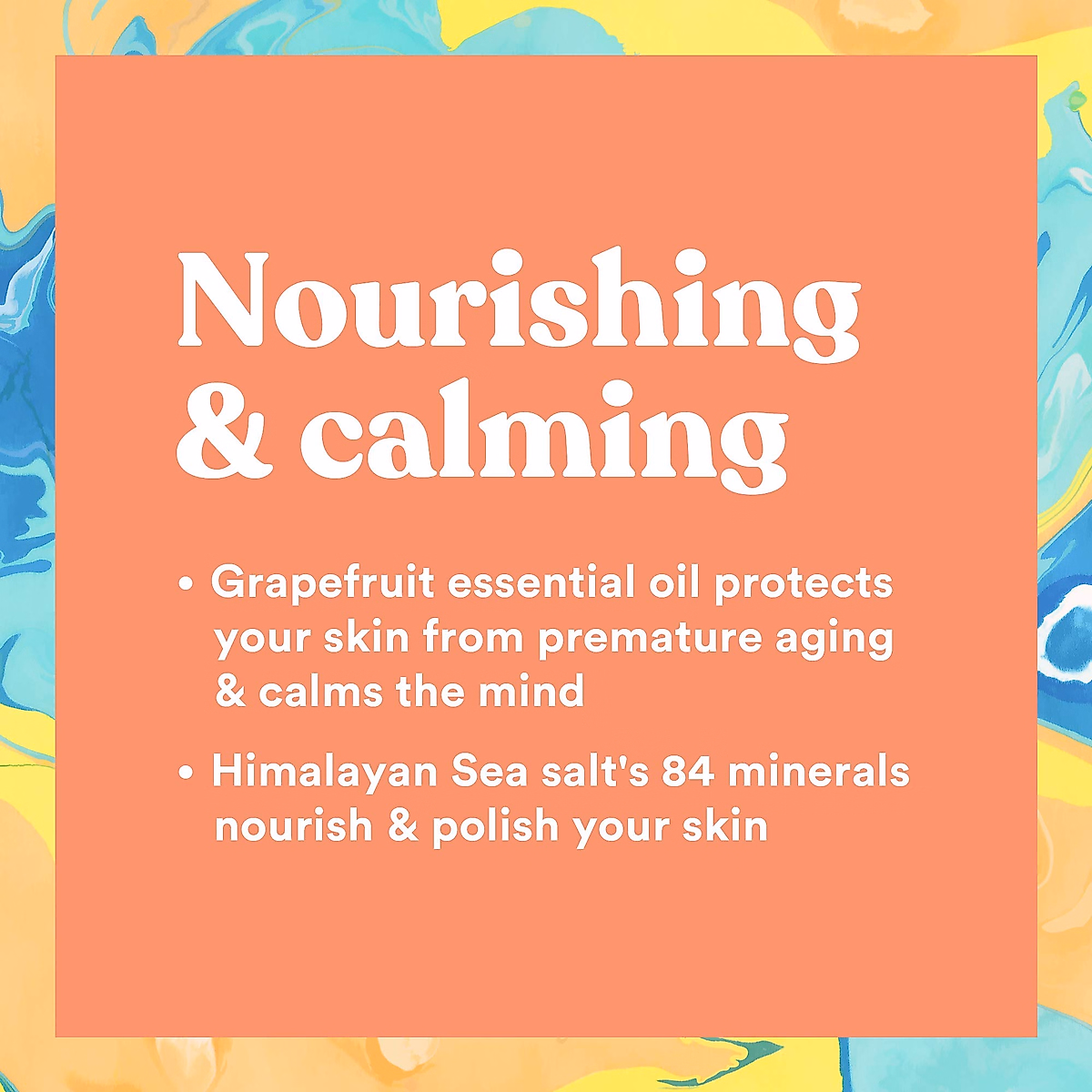 ASUTRA Dead Sea Salt Essential Oil Body Scrub Exfoliator (Vitamin C), 16 oz - Ultra Hydrating, Gentle, & Moisturizing - Coconut, Sweet Orange, Grapefruit, and Lemon Oils – Pink Himalayan Salt