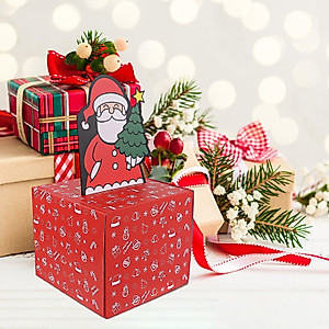 Christmas Money Box for Cash, Funny Christmas Money Holder for Cash Gift, Pull Money Box Merry Christmas Surprise Set, for Women Men Best Friend Girlfriend Wife Sister