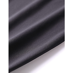 CRZ YOGA Women's Naked Feeling Light Running Shorts 6 Inches - High Waisted Gym Biker Compression Shorts with Pockets Black Small