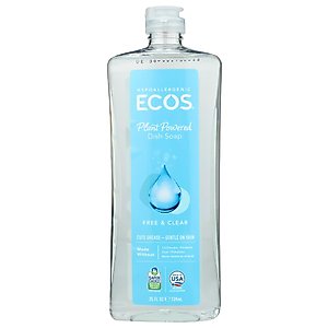 ECOS (NOT A CASE) Dishmate Dish Liquid Free and Clear