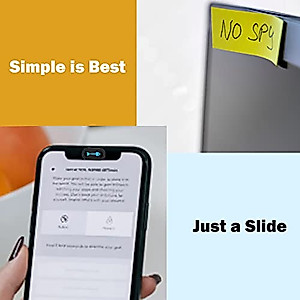 Veekyvicky Laptop Camera Cover Slide Webcam Cover for Privacy Fits for Mini PC, PC, Surface, Tablet, Desktop Computer, Smart Phone - 3 Packs, Ocean