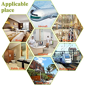 Homgaty 20 Pack Toilet Seat Covers Disposable, Extra Large XL Portable Potty Seat Covers for Kids and Toddler Potty Training or Home Travel Public Toilet Use(with Stick Tape,Individually Wrapped)