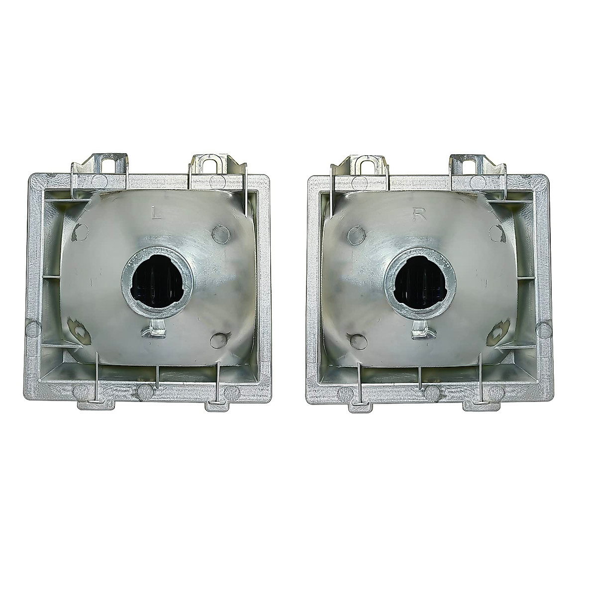 KYYET Pair Smoke Lens Park/Signal Lights Compatible with 1983-1988 Chevy Blazer GMC Pickup Truck Driver and Passenger Side w/quad headlamps replaces 918045 918046