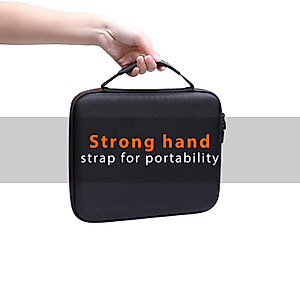 L LTGEM EVA Hard Case for BoSidin Painless Permanent Hair Removal Device - Travel Protective Carrying Storage Bag