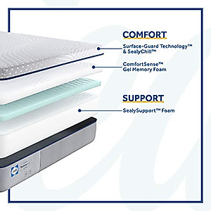 Sealy Posturepedic Foam Lacey Firm Feel Mattress, King