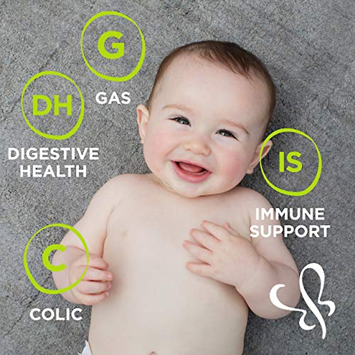 Mommy's Bliss Baby Probiotic Drops Everyday - Gas, Constipation, Colic Symptom Relief - Newborns & Up - Natural, Flavorless, 0.34 Fl Oz