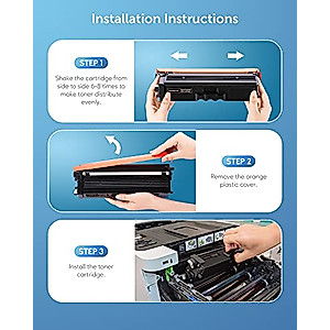 TN433 Toner Cartridge Compatible with Brother TN433 TN-433 TN431 for Brother HL-L8360Cdw HL-L8260Cdw MFC-L8610Cdw MFC-L8900Cdw HL-L8360Cdwt Printer (1Black,1Cyan,1Magenta,1Yellow)
