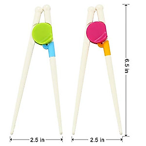 PandaEar Kids Children Adult Training Chopsticks (2 Pack)