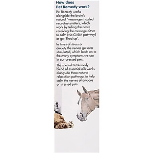 Pet Remedy Natural De-Stress & Calming Spray for Dogs, Cats, and Other Nervous Pets; Aids with Anti-Anxiety, Separation-Anxiety, Travel Size; 15ml (Bundle of 3)